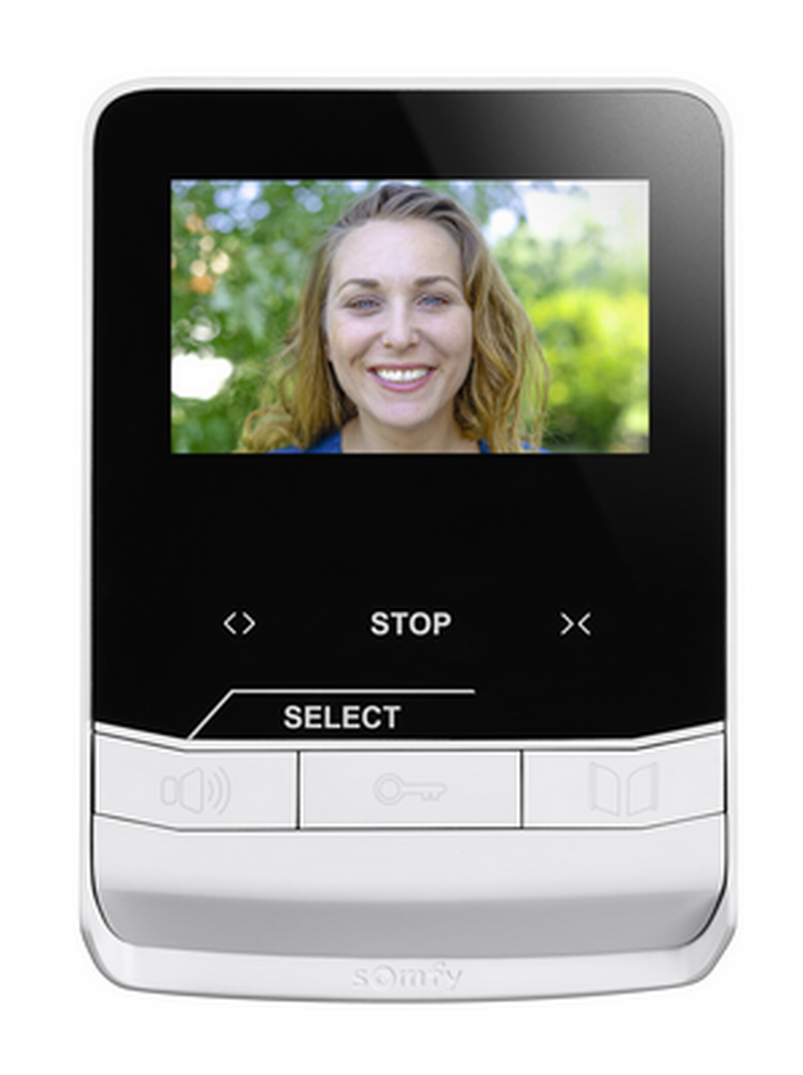 V100 +, the compact video intercom designed by Somfy | Somfy