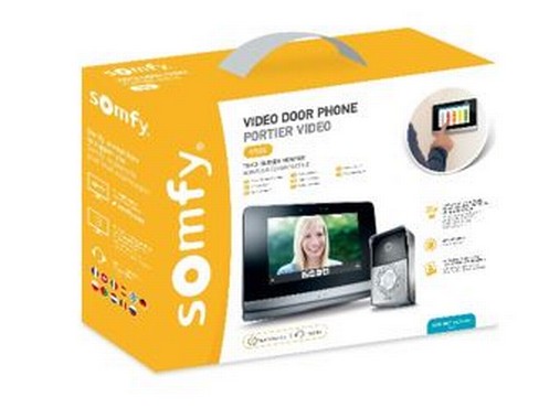V500 screen-touch video door phone with intuitive interface | Somfy